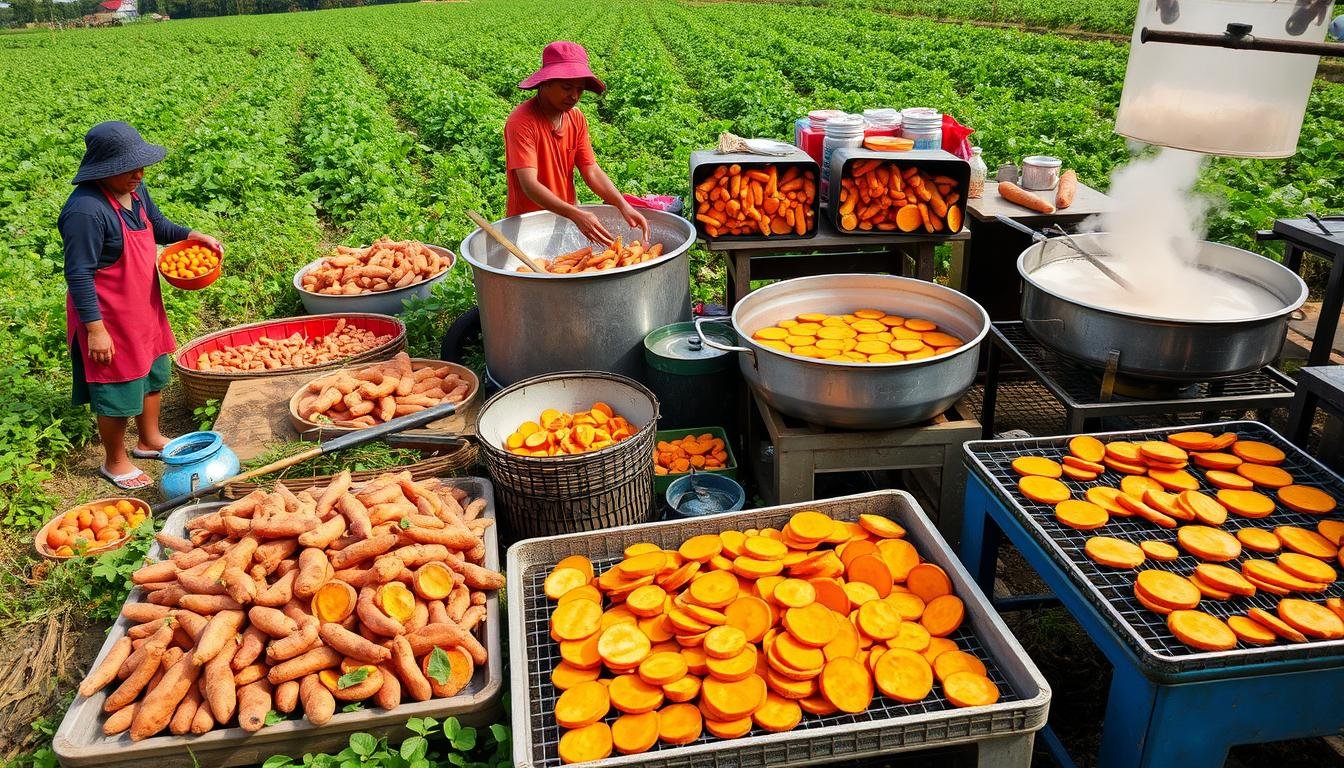 Unlocking the Potential of Sweet Potato Processing: Techniques ...