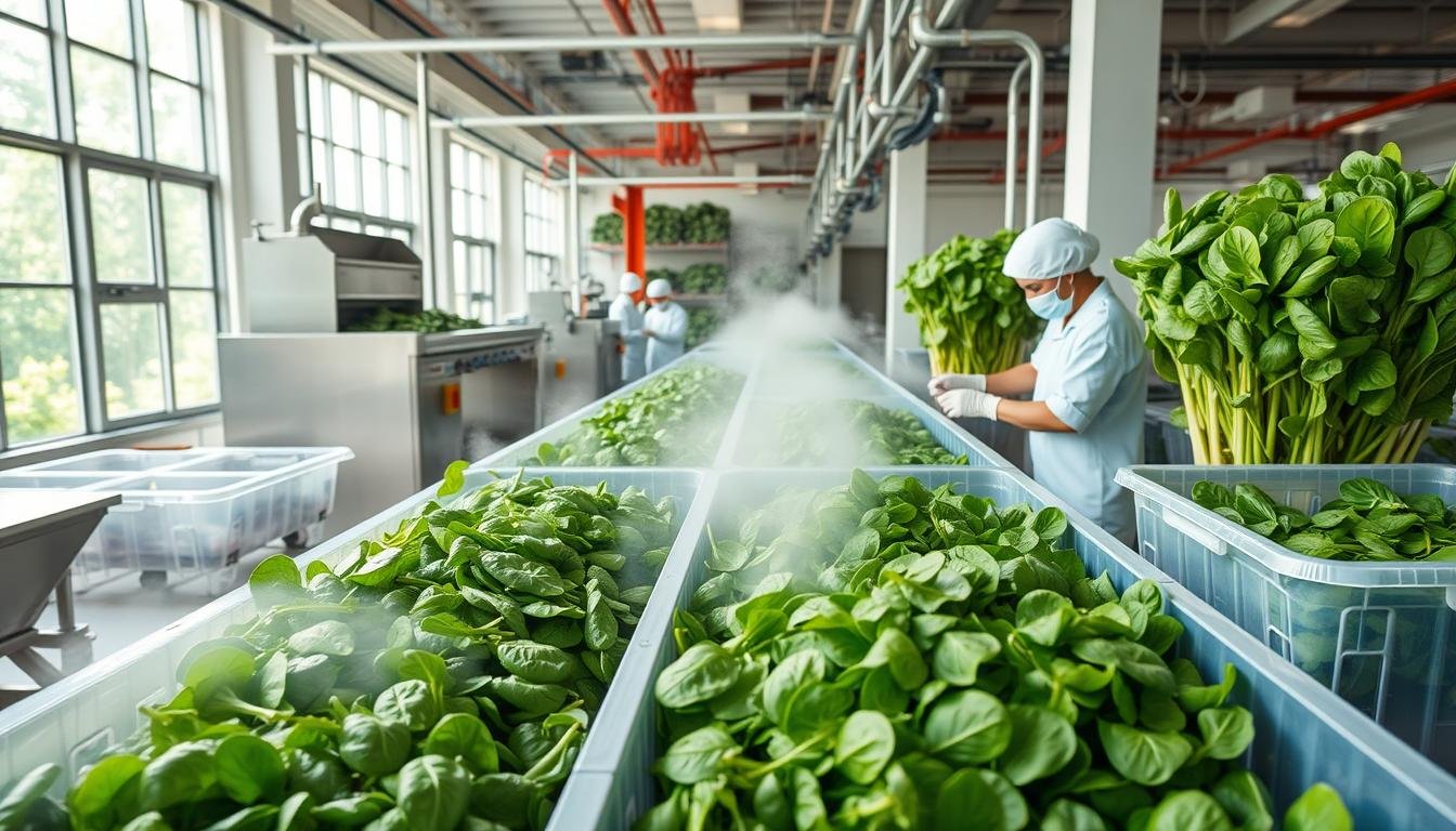 From Farm to Fork: Exploring Spinach Processing Techniques and Innovations